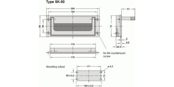 SK-50 - Rohde AG | Aluminum, stainless steel and plastic handles